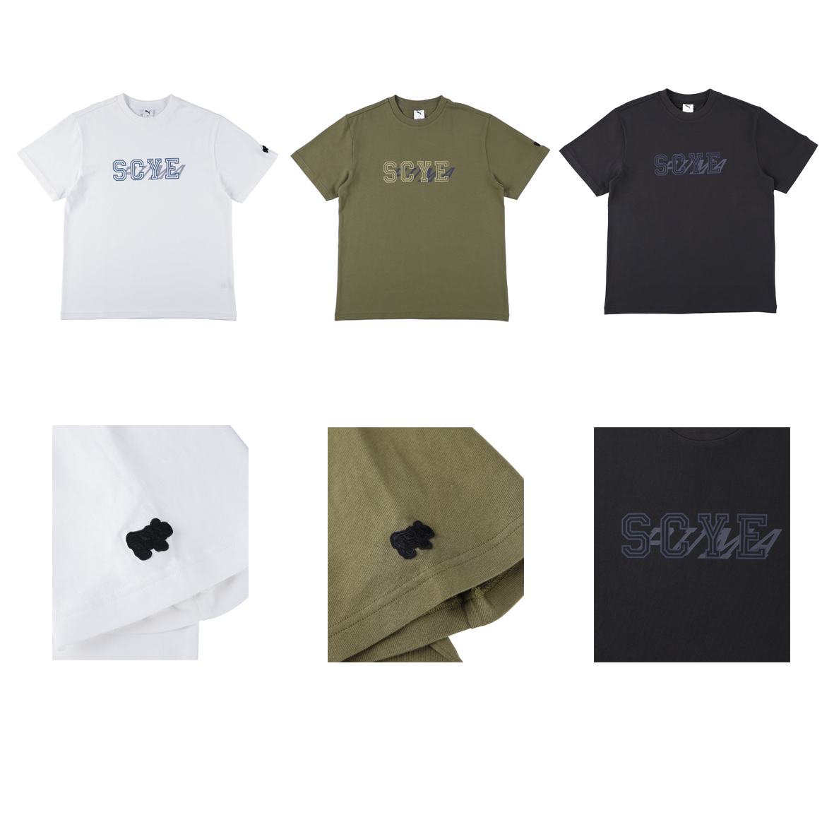 PUMA x Scye BB CAP, REVERSIBLE HAT, DRAWSTRING BAG, SS Tee の 4 型を発売 | Scye